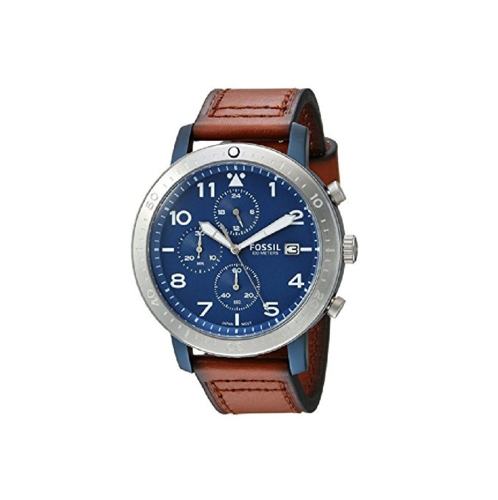 Fossil CH3085 bracelet de montre Cuir 22mm